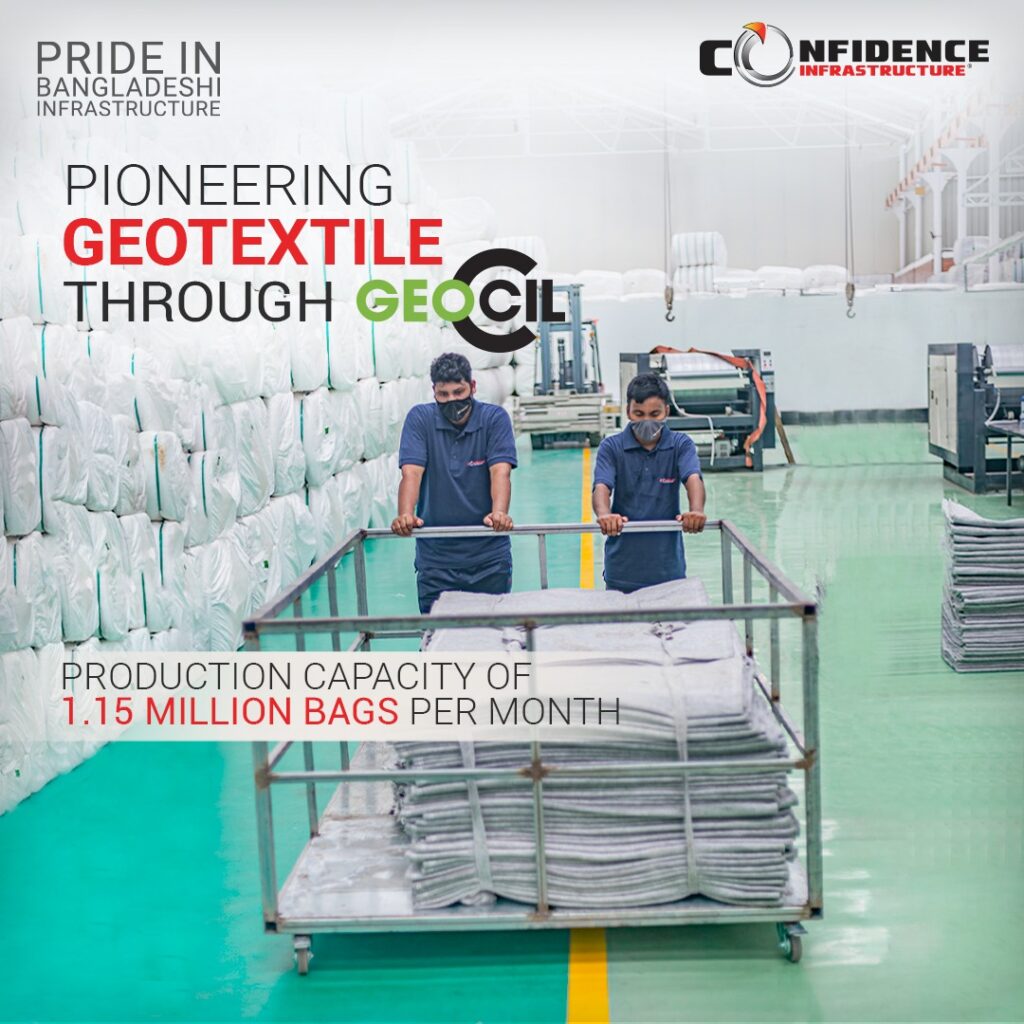 Geotextile/Geocil & Geobag – Confidence Infrastructure Ltd.